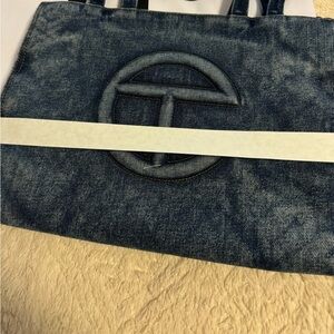 Telfar | Bags | Medium Denim Shopper | Poshmark